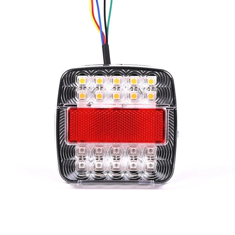 26LED фонарь для прицепа 12 В 24 В стоп-сигнал поворота лампа номерного знака для прицепа грузовик RV