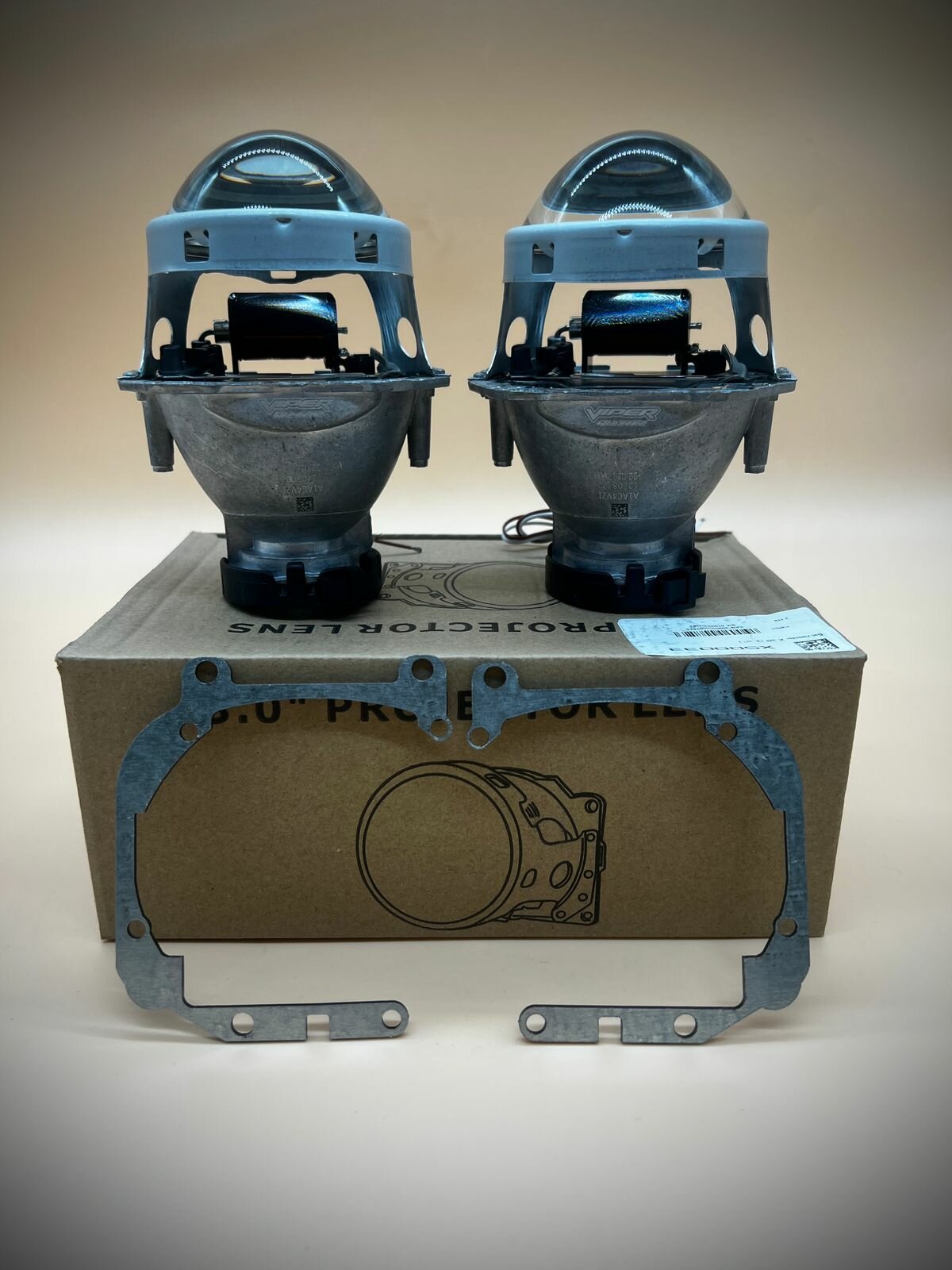 Ксеноновые линзы для MAZDA 3 BL (2006-2013) / Би линзы Hella 3 на Мазда 3 БЛ