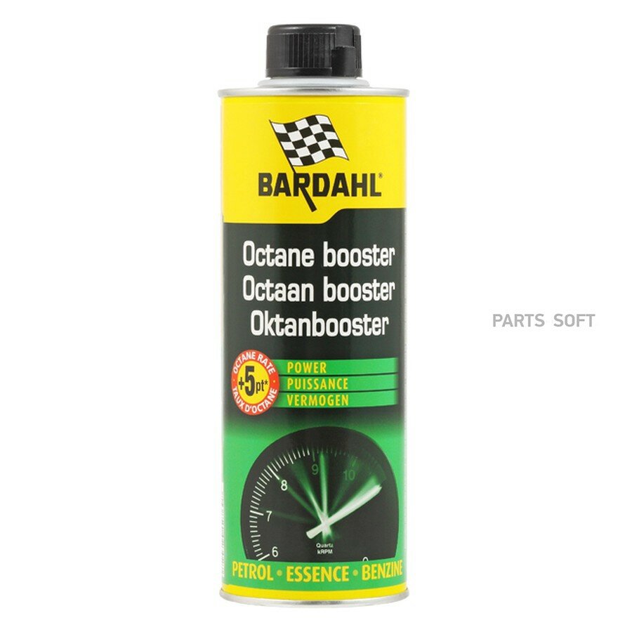 OCTANE BOOSTER присадка В бензин 0,5Л от официального дистрибьютора, BARDAHL, артикул 2302B