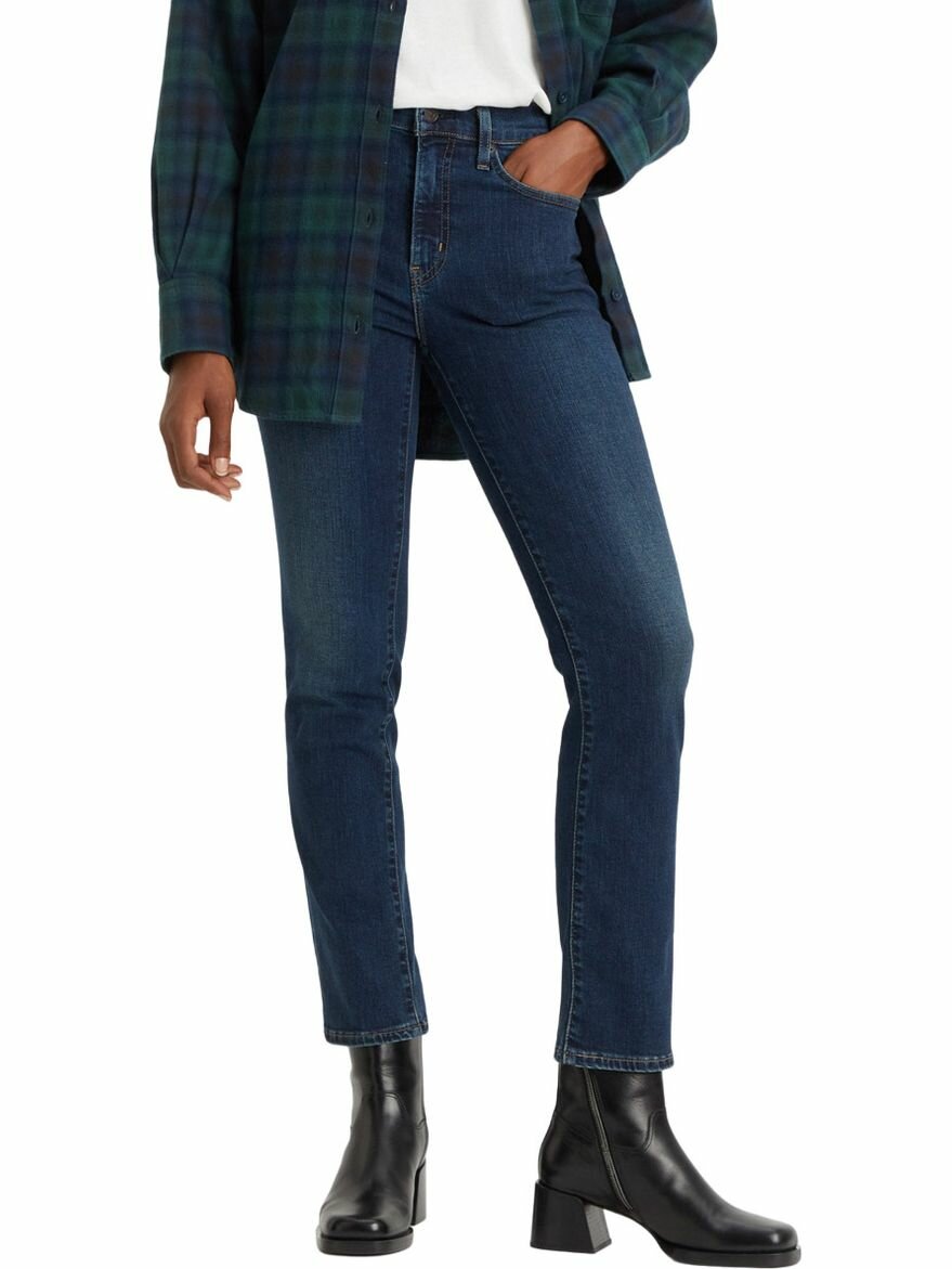 Джинсы зауженные Women 724 High Rise Straight Jeans 