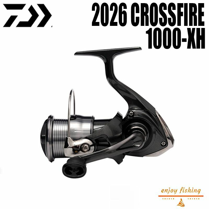 2026 Daiwa Crossfire 1000-XH катушка высокая скорость компактная конструкция