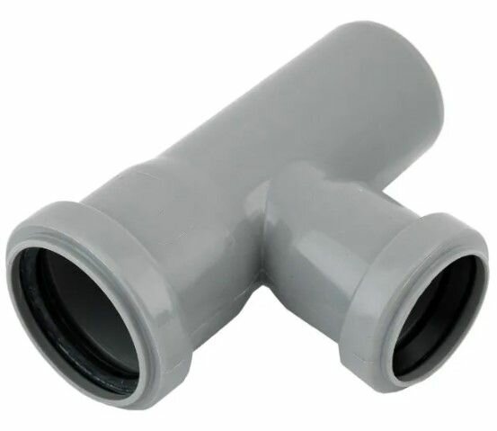Тройник канализационный PRO AQUA 50х40 мм, 87 градусов, полипропилен