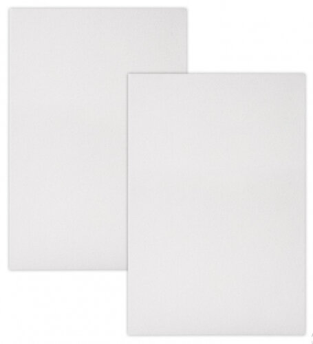 Холсты на подрамнике, набор 2 штуки Brauberg ART BASIC, 50х60 см, 280 г/м2, хлопок, грунт, 192674