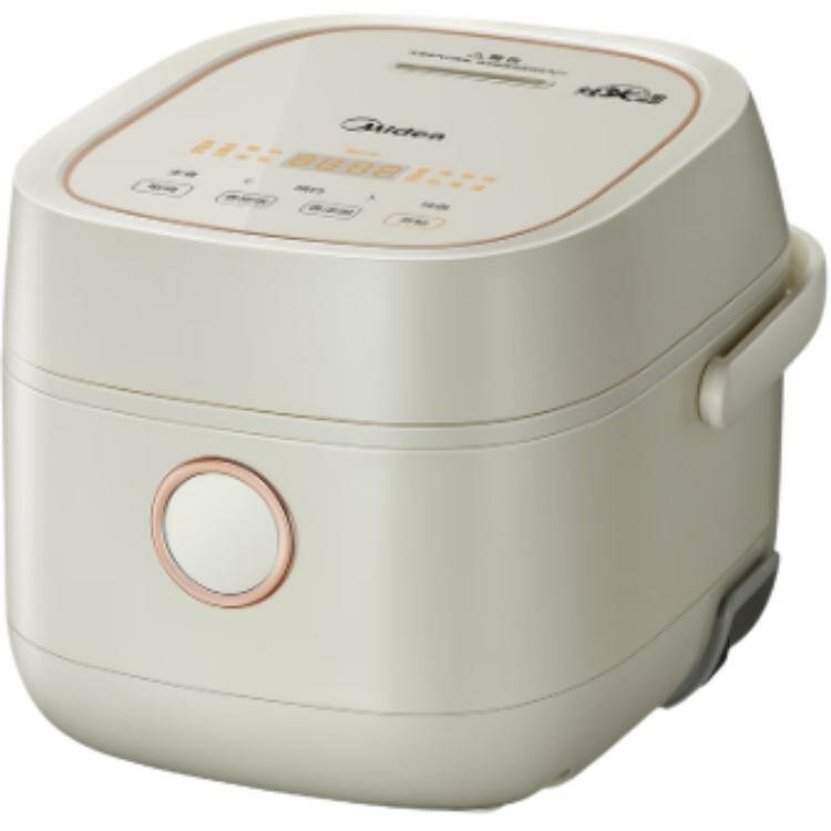 Рисоварка Midea MB CFB2060H умная компактная, 2 литра, для 1–3 человек, цвет: light apricot