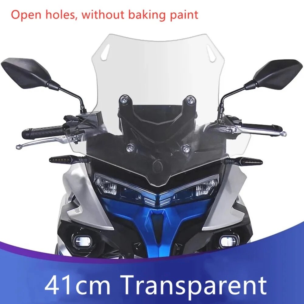 Подходит для VOGE DS625X DS 625X DSX 625 625DSX, модификация лобового стекла, 41cm Transparent