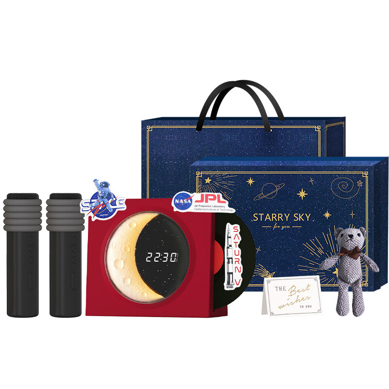 Беспроводные колонки CHIELYUAL embrace the moon-diy happiness zoo, ручная работа, уникальный подарок