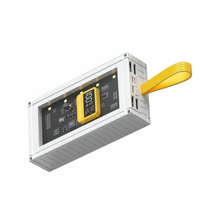 Mecha Wind Container с Быстрой Зарядкой емкостью 20000 мАч Treasure-Белый