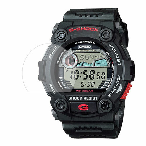 Скрин Мобайл защитный экран для часов Casio G-7900-1 из гидрогелевая плёнка прозрачная
