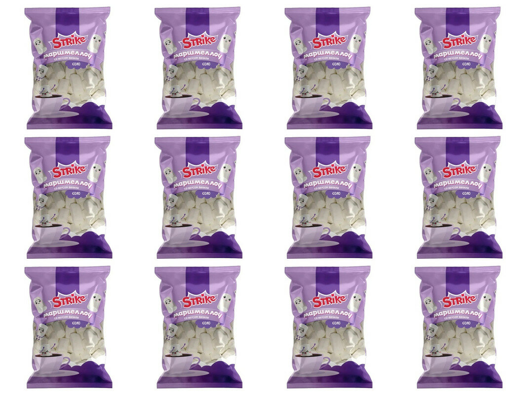 Strike Маршмеллоу Solo, 65 г, 12 шт.