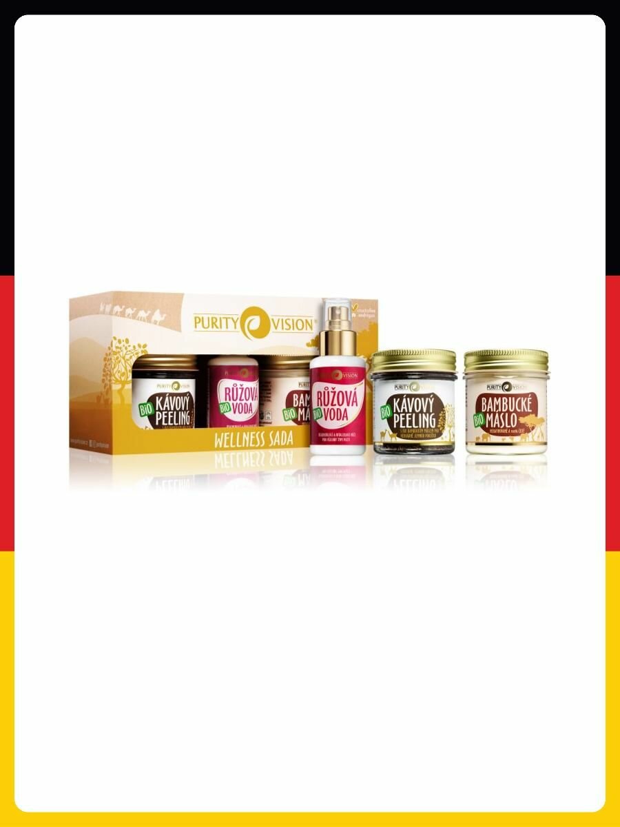 Набор уходовой косметики Purity Vision Wellness Gift set for Body and Face
