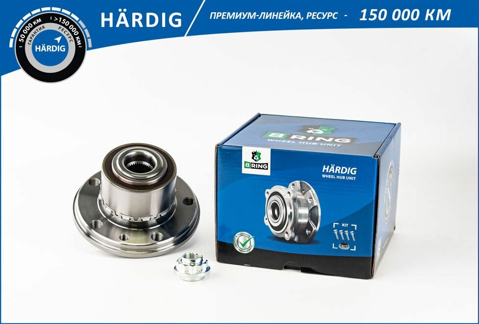 HBK1027 Ступица с подшипником VW MULTIVAN 03- перед. задн. с ABS
