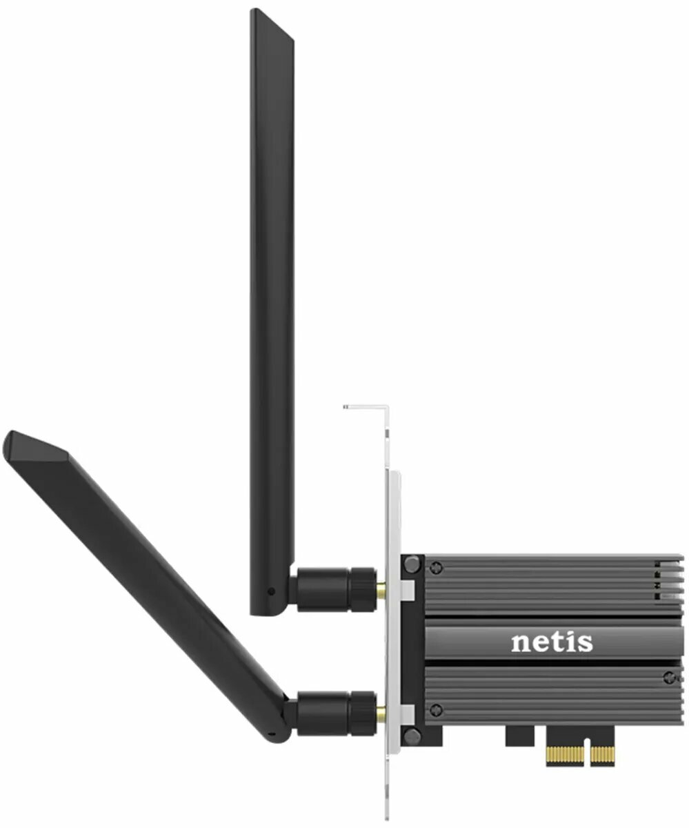 Wi-Fi-адаптер NETIS F0, PCI-E, 1300Mbps, 2.4/5GHz, WPA2/WPA3