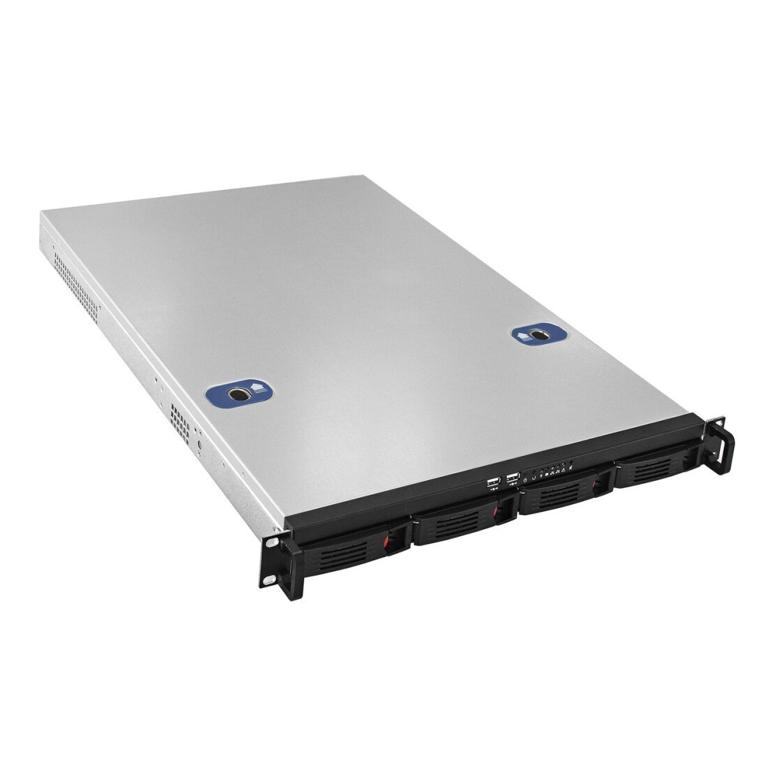 Корпус серверный EXEGATE Pro 1U660-HS04/800ADS, 1U, 800 Вт, 1 слот расширения, серебристый