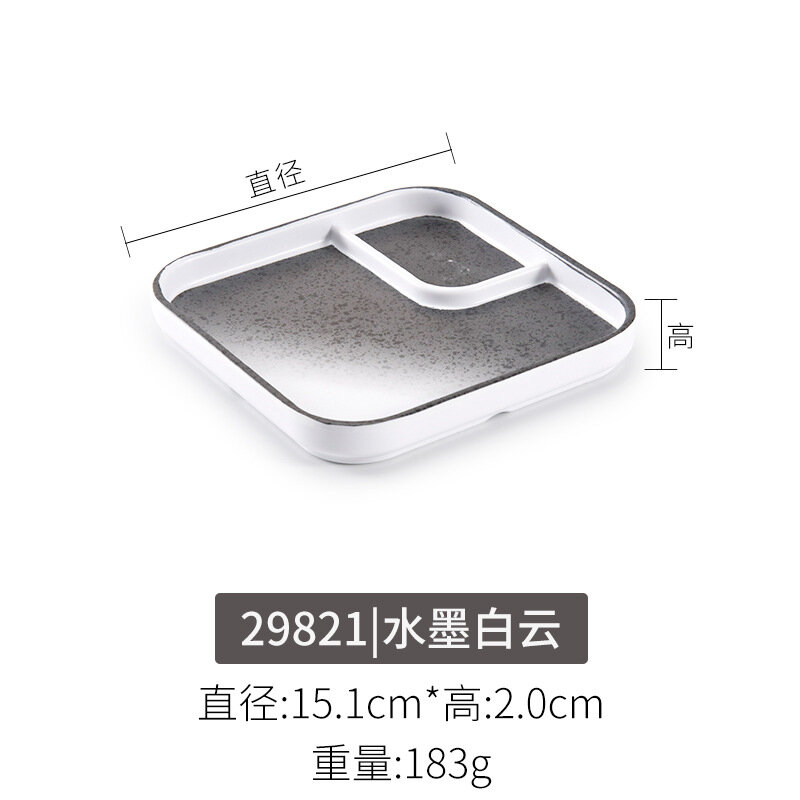 Меламин Кубок творческий имитация фарфора ресторан отель посуда специальной формы блюдо холодное блюдо закуска пластина