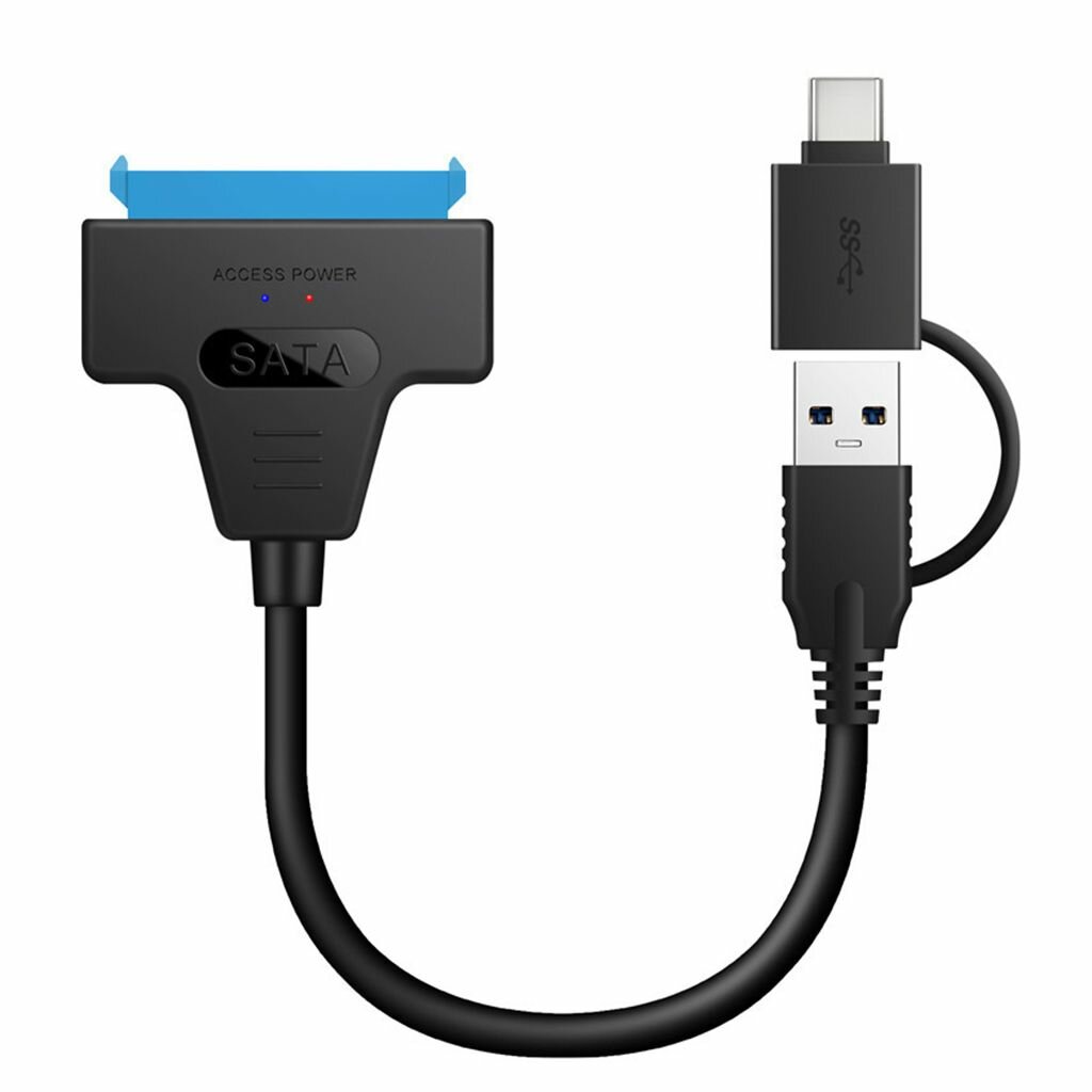 Кабель USB 3.0 2.0 SATA3 для адаптера до 6 Гбит/с с поддержкой 2,5-дюймового внешнего жесткого диска SSD III