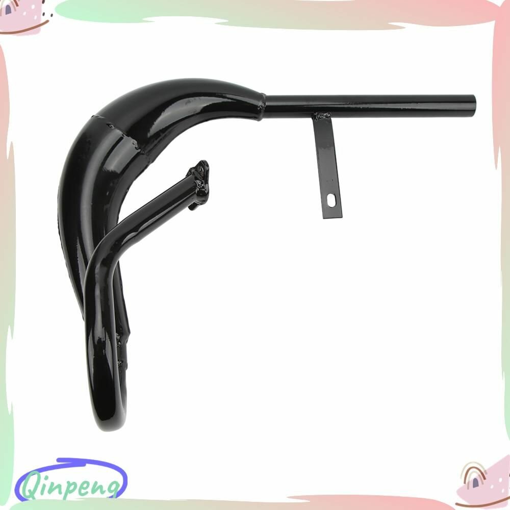 Выхлопная труба с глушителем