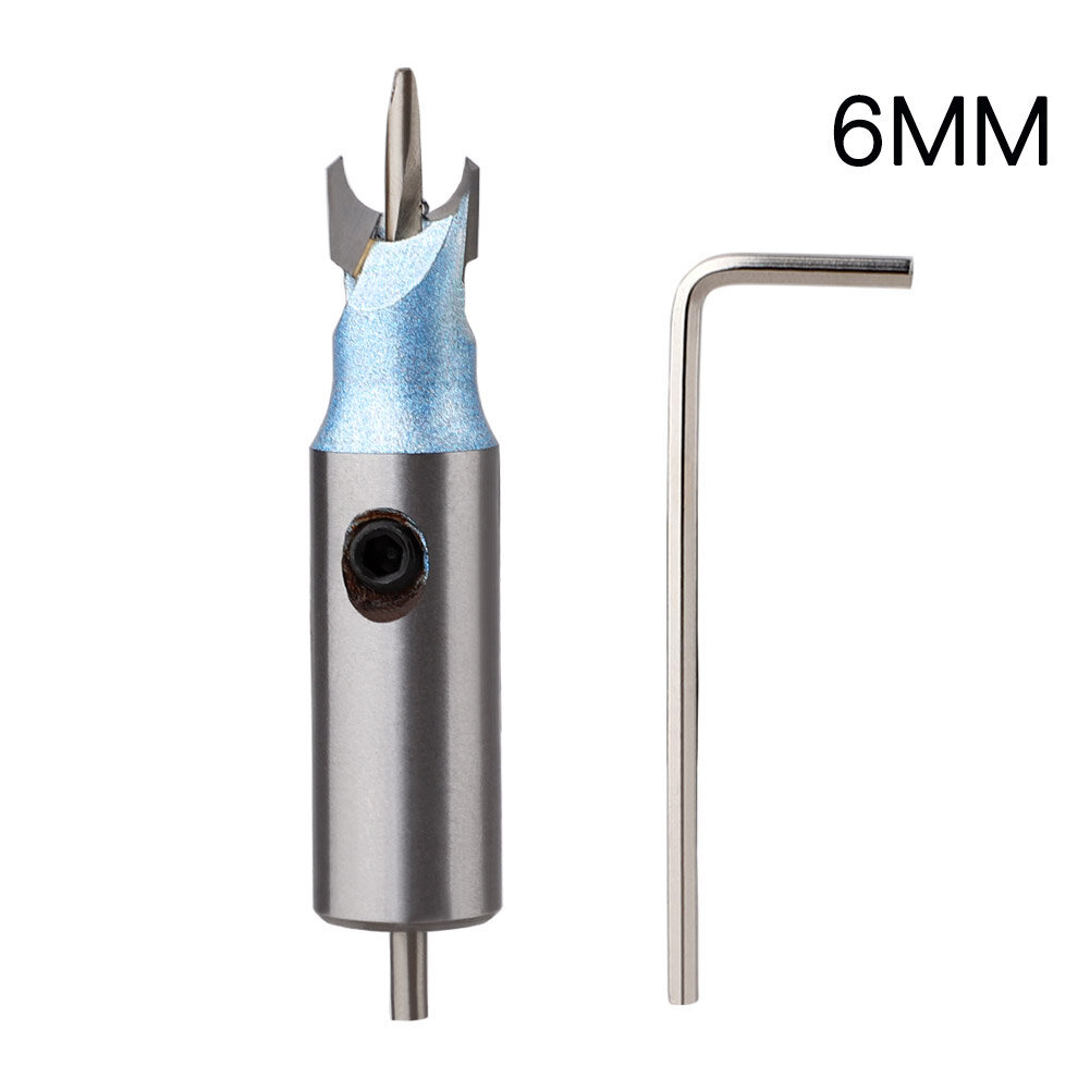 Фреза для обработки деревянных бусин из высокопрочного карбида, сверло для обработки древесины, 10x6 мм.