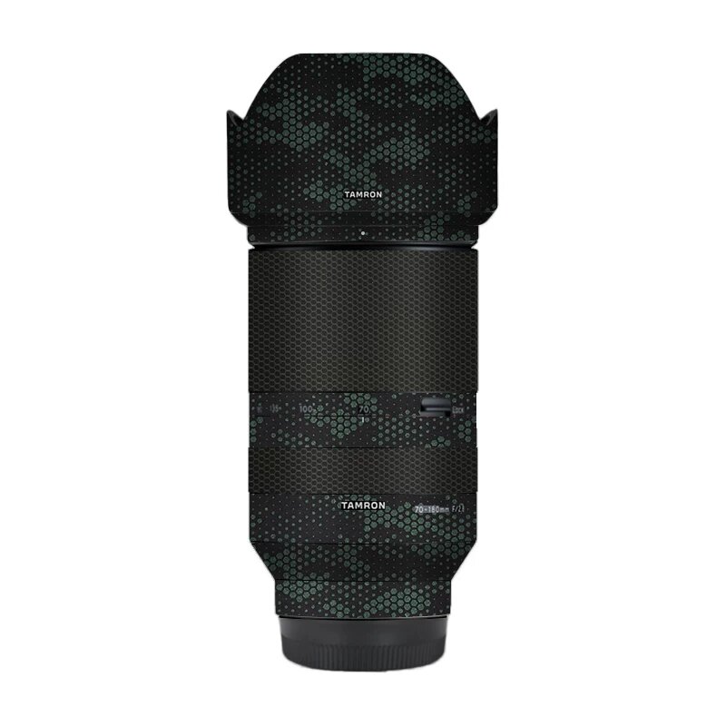 Защитная пленка 3M для объектива Tamron 70-180mm F2.8, дизайн змеиный узор зеленый, устойчивая к царапинам