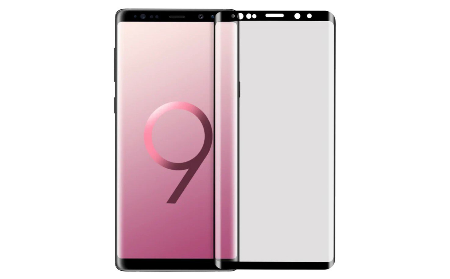 Защитное стекло MyPads, для Samsung Galaxy Note 9, 3D, олеофобное, изогнутое
