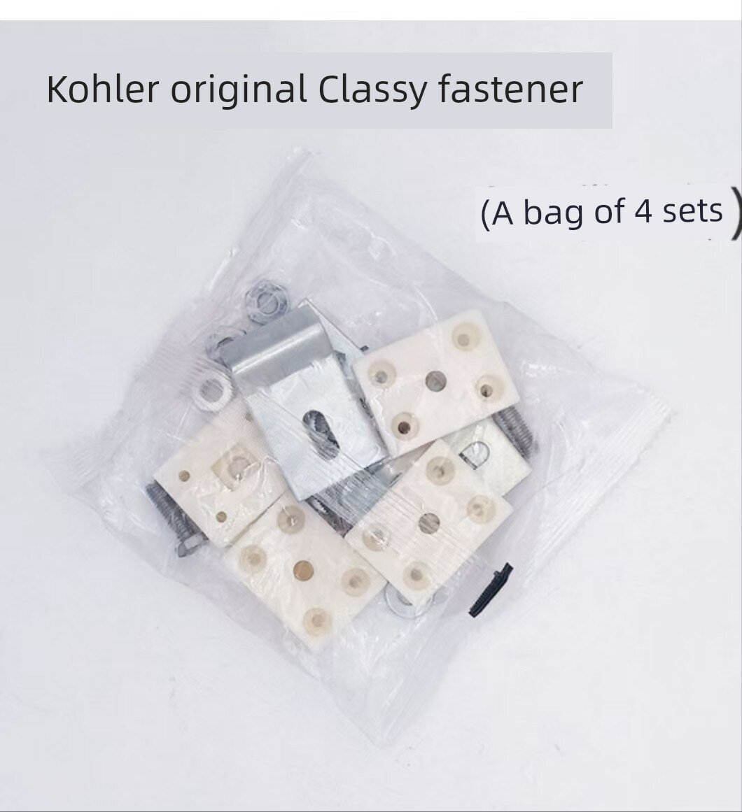 Премиум крепежные клипы Kohler, 4 комплекта, надежная установка для раковины под мойку