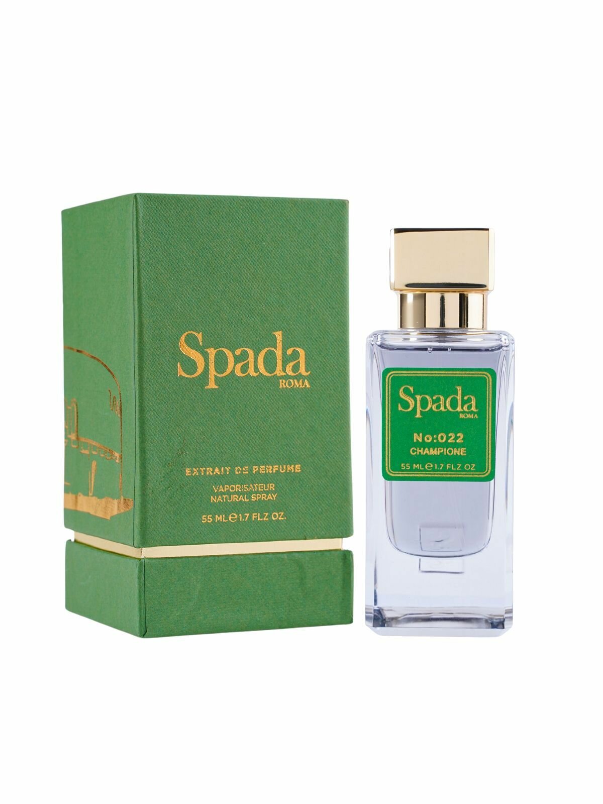 Парфюмерная вода Spada Perfum 022 Сhampione ( INVICTUS) MEN 55 ML