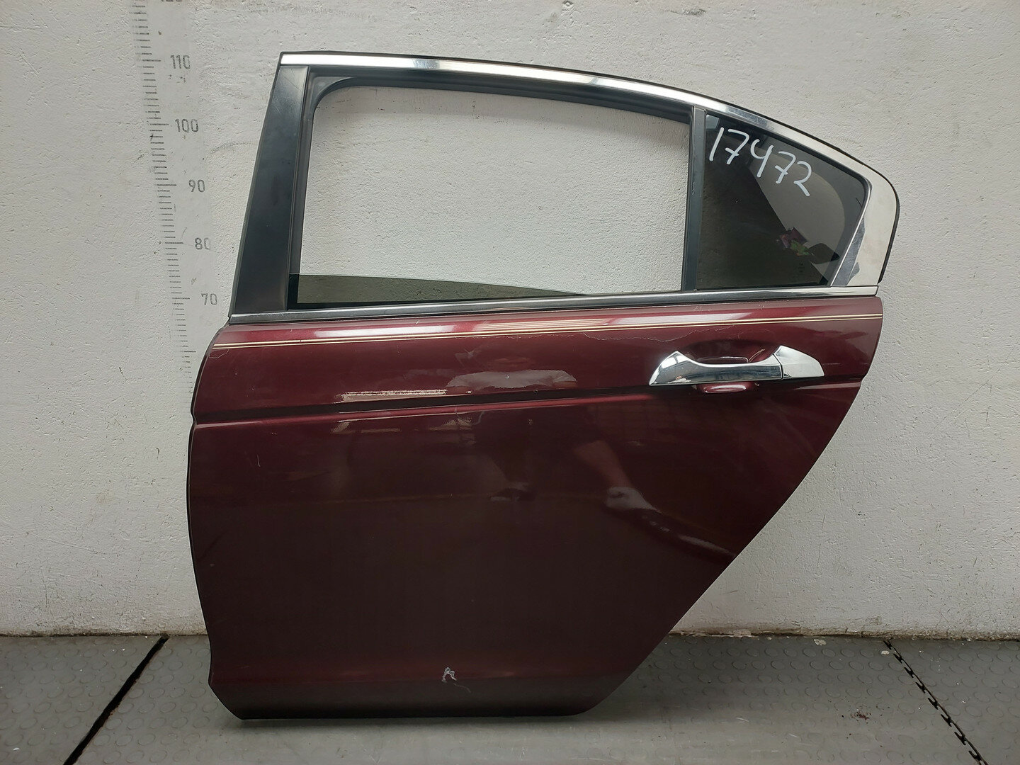 Дверь боковая (легковая) левая задняя Honda Accord 8 USA Б/У