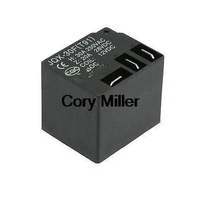 JQX-30F(T91) Катушка постоянного тока 12 В 5 P 30 А 250 В переменного тока/20 А 28 В постоянного тока Реле общего назначения