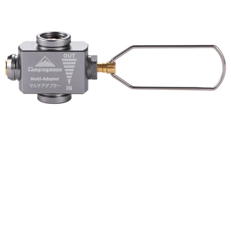 Баллонный адаптер, для кемпинга, цилиндрический, сбросной клапан