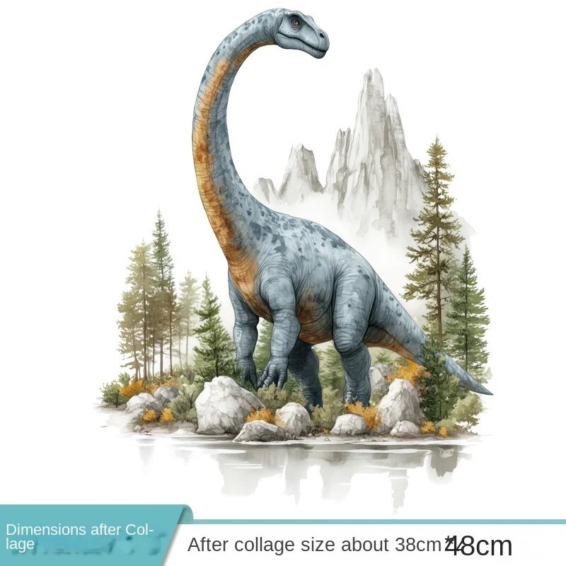 Мультяшная наклейка на стену для детей, парк Юрского периода, динозавры, ПВХ наклейки для комнаты, аксессуары для украшения дома, самоклеящиеся обои