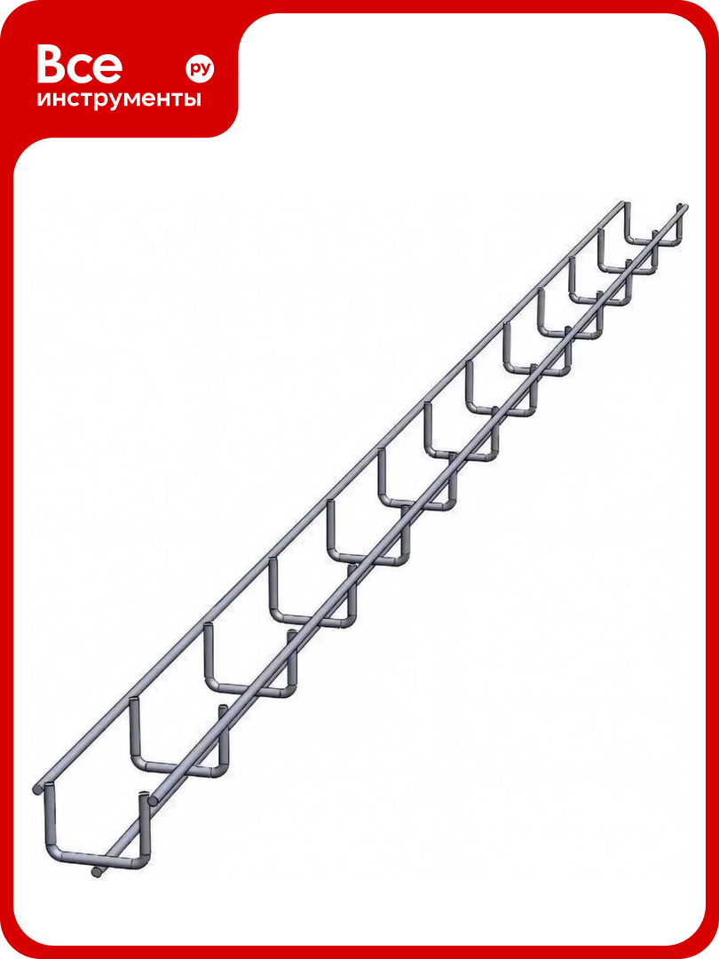 Проволочный лоток CABLIDERTRAYS оцинкованный ПЛЛ-50х35-3000