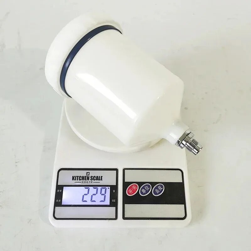 Для японского ANEST IWATA пластик на горшке 600 мл белые аксессуары для пистолета-распылителя расходные инструменты для краски