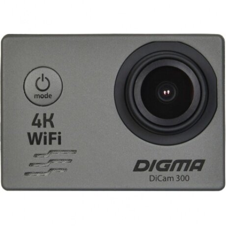 Экшн-камера Digma DiCam 300 серый
