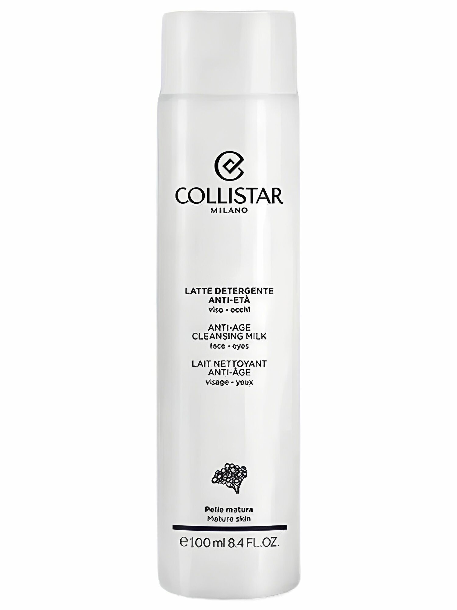 Collistar - Anti-Age Cleansing Milk, Антивозрастное очищающее молочко, 100 мл