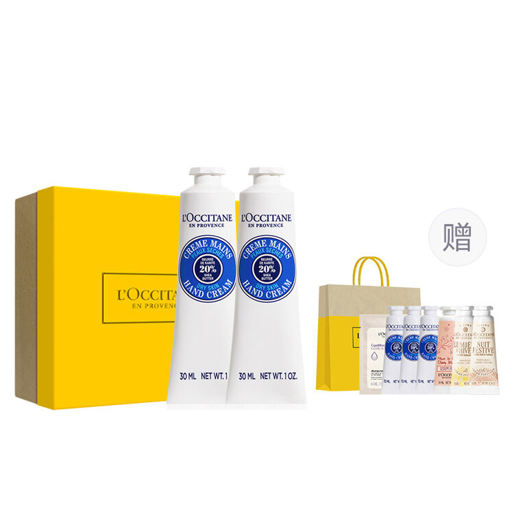 Крем для рук унисекс LOCCITANE с маслом ши, увлажняющий, восстанавливающий, коллекция 2025, аромат Попури, silver