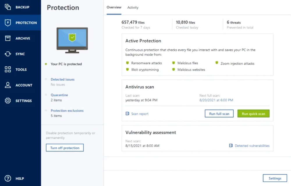 Acronis True Image 2025 Advanced + 50GB Acronis Cloud Storage Ключ (1 Year / 1 PC)