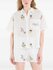 Футболка Desigual Embroidered eyelet shirt, размер 46, бежевый/белый