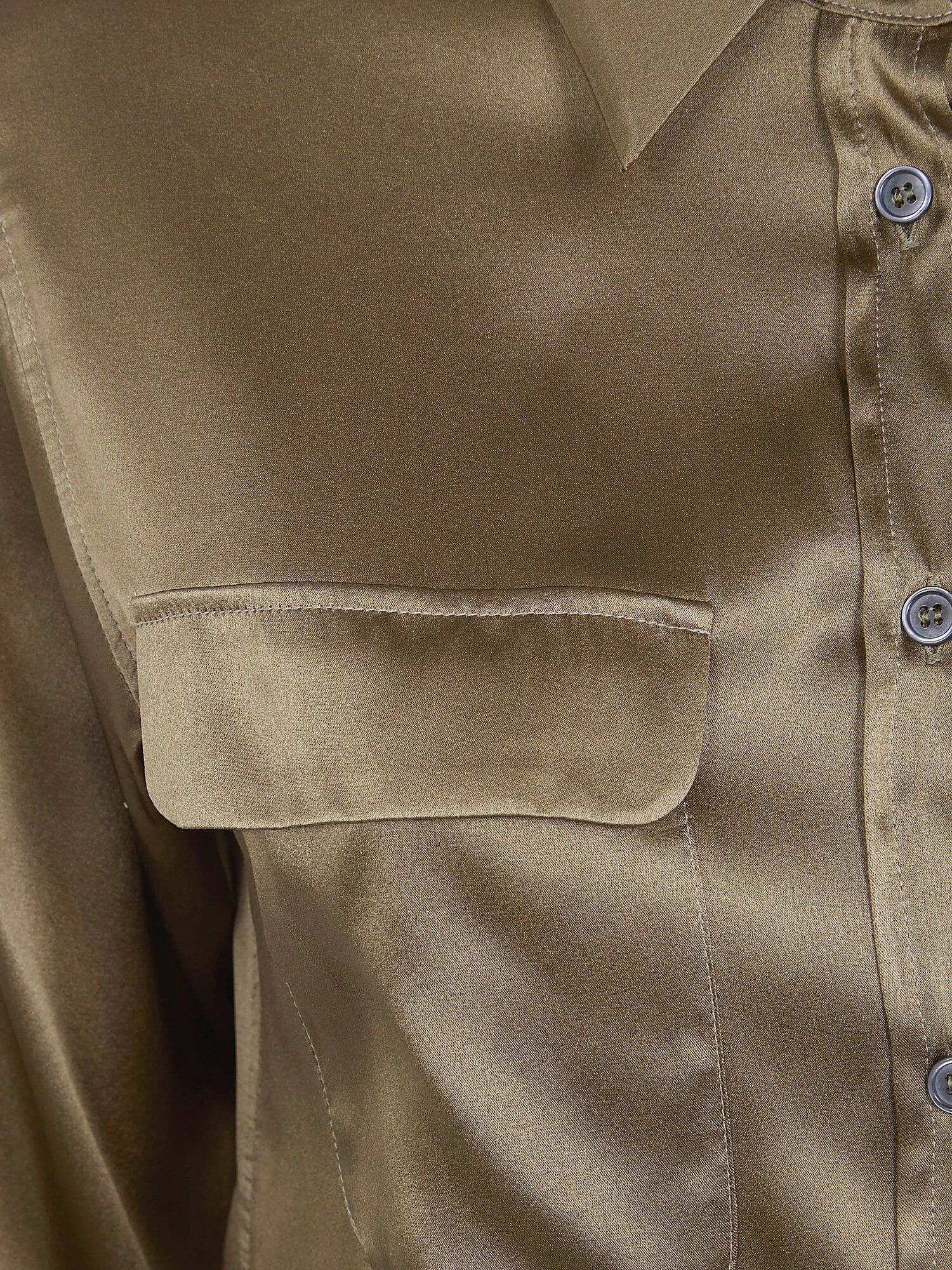 Рубашка ARCHIVIO '67 Flap-pocket silk shirt, размер 40 — фото 1