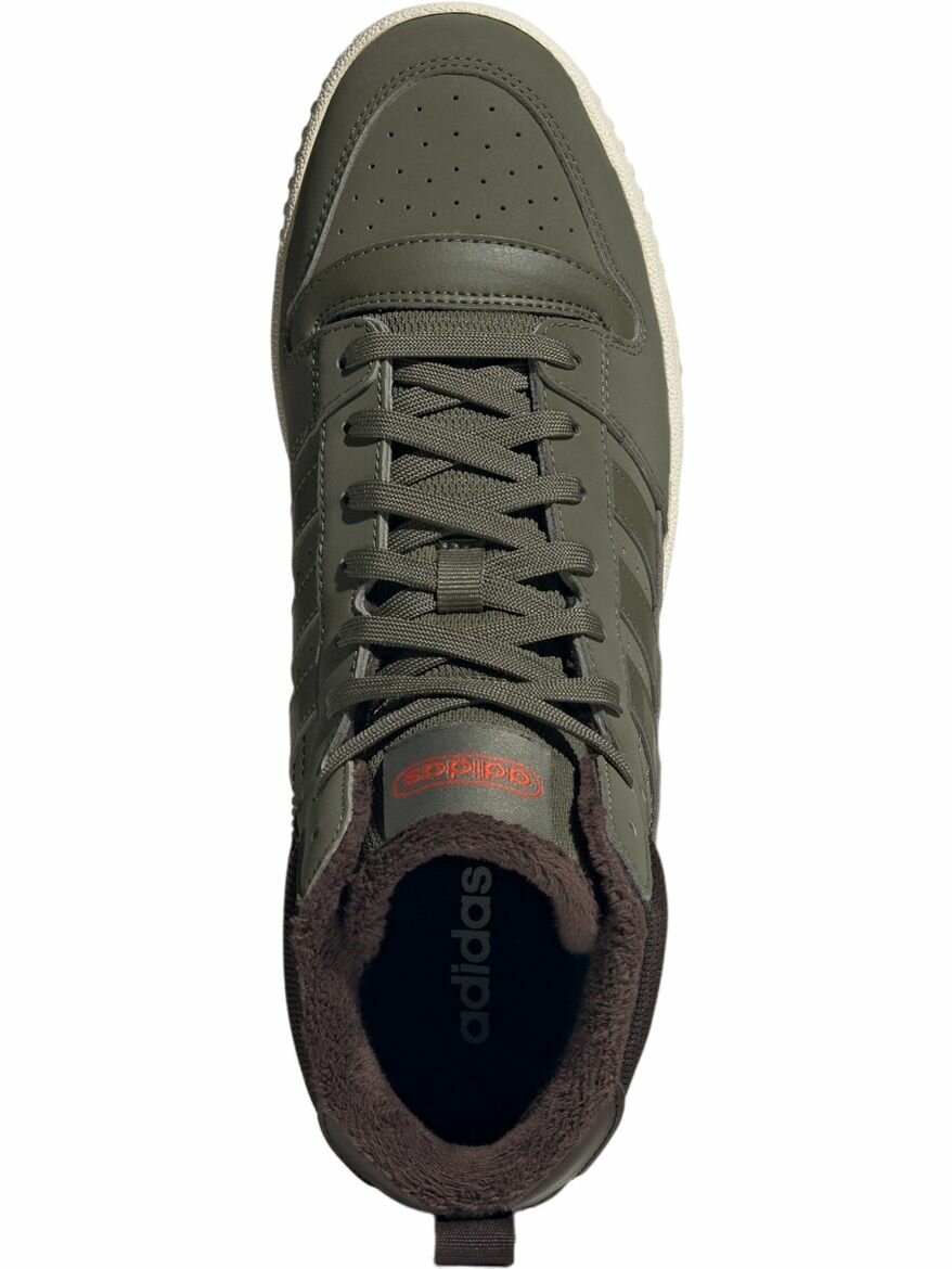 Кеды adidas Break Start Mid Winterized, полнота F, размер 9,5 UK, коричневый — фото 1