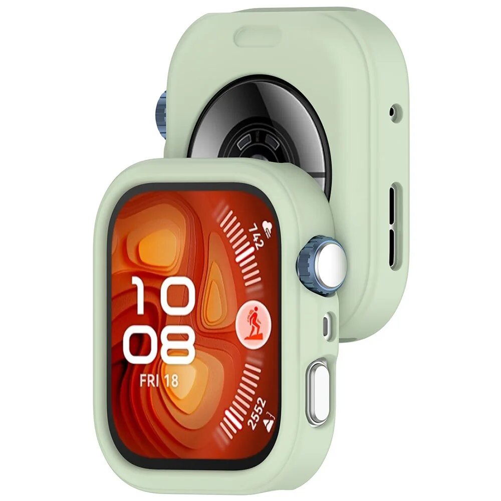 Защитный чехол Arvin для Huawei Watch Fit 4 / Fit4 Pro из TPU Huawei Fit 4 Pro, Зеленый, light green