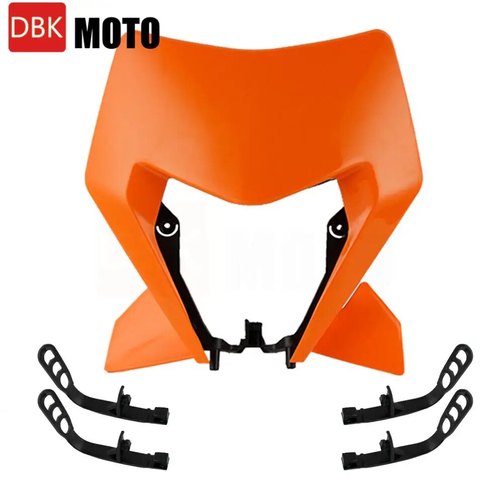 Кронштейн фары мотоцикла для KTM EXC-F 300 2024, сменный передний Оранжевый, Orange Fairing kit