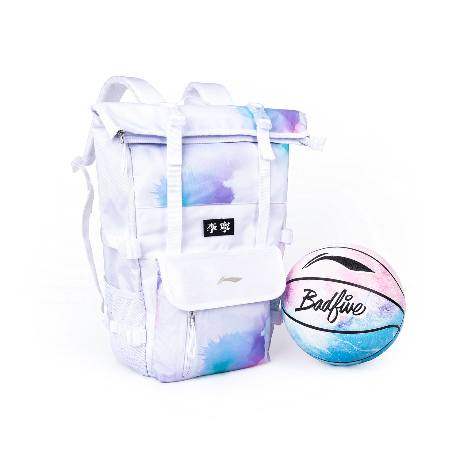 Рюкзак унисекс Li-Ning Polyester Regular, Cotton Candy Colorway 805331588
