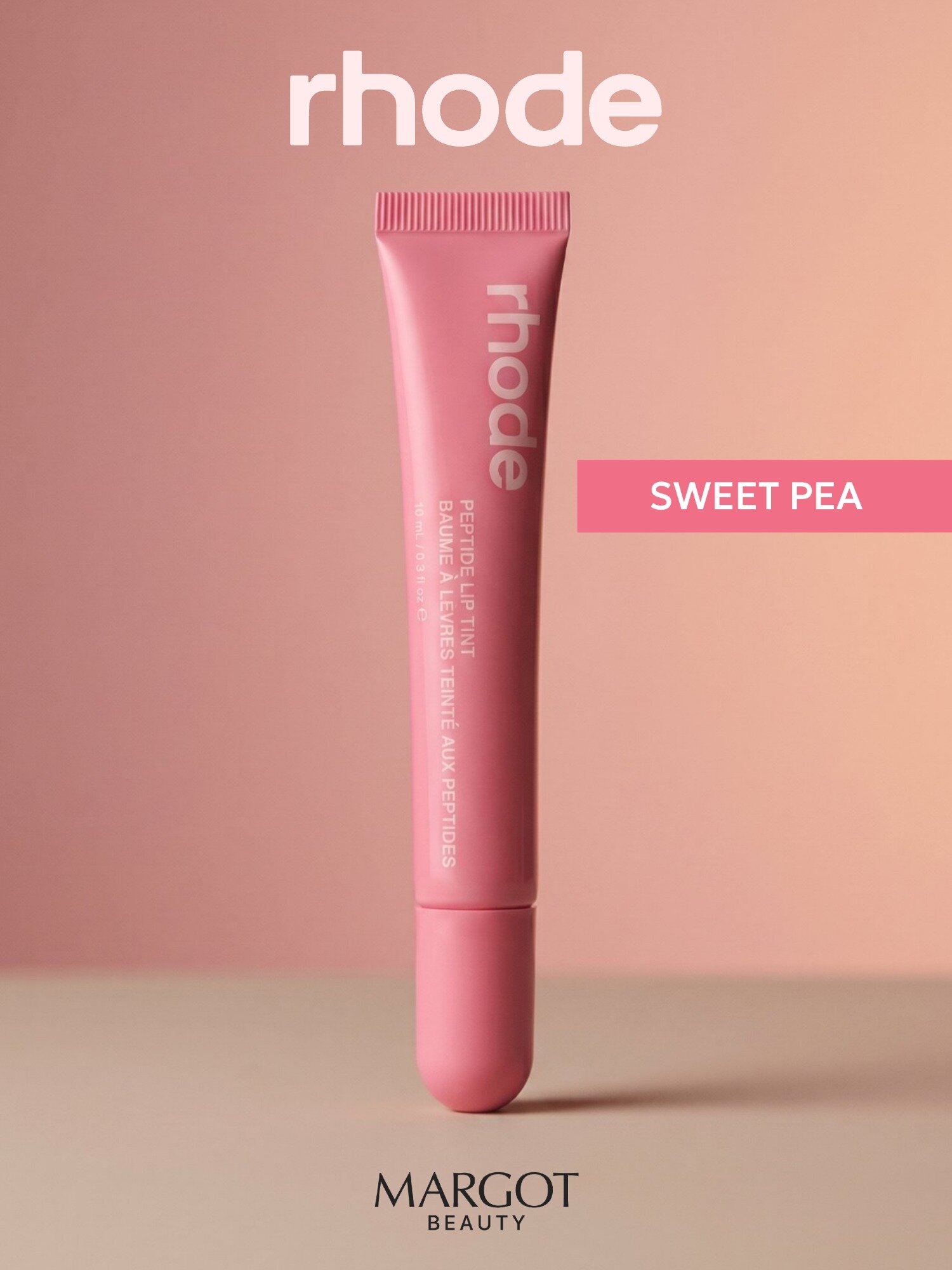 Блеск для губ RHODE SWEET PEA Peptide Lip Tint, 10 мл, лимитированный, оригинал