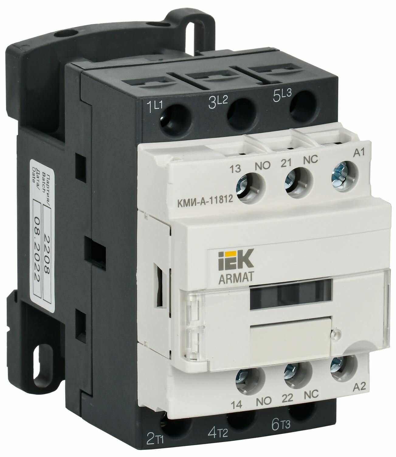 Контактор кми-а-11812 lc1d 18а 230в/ас3 1но/1нз