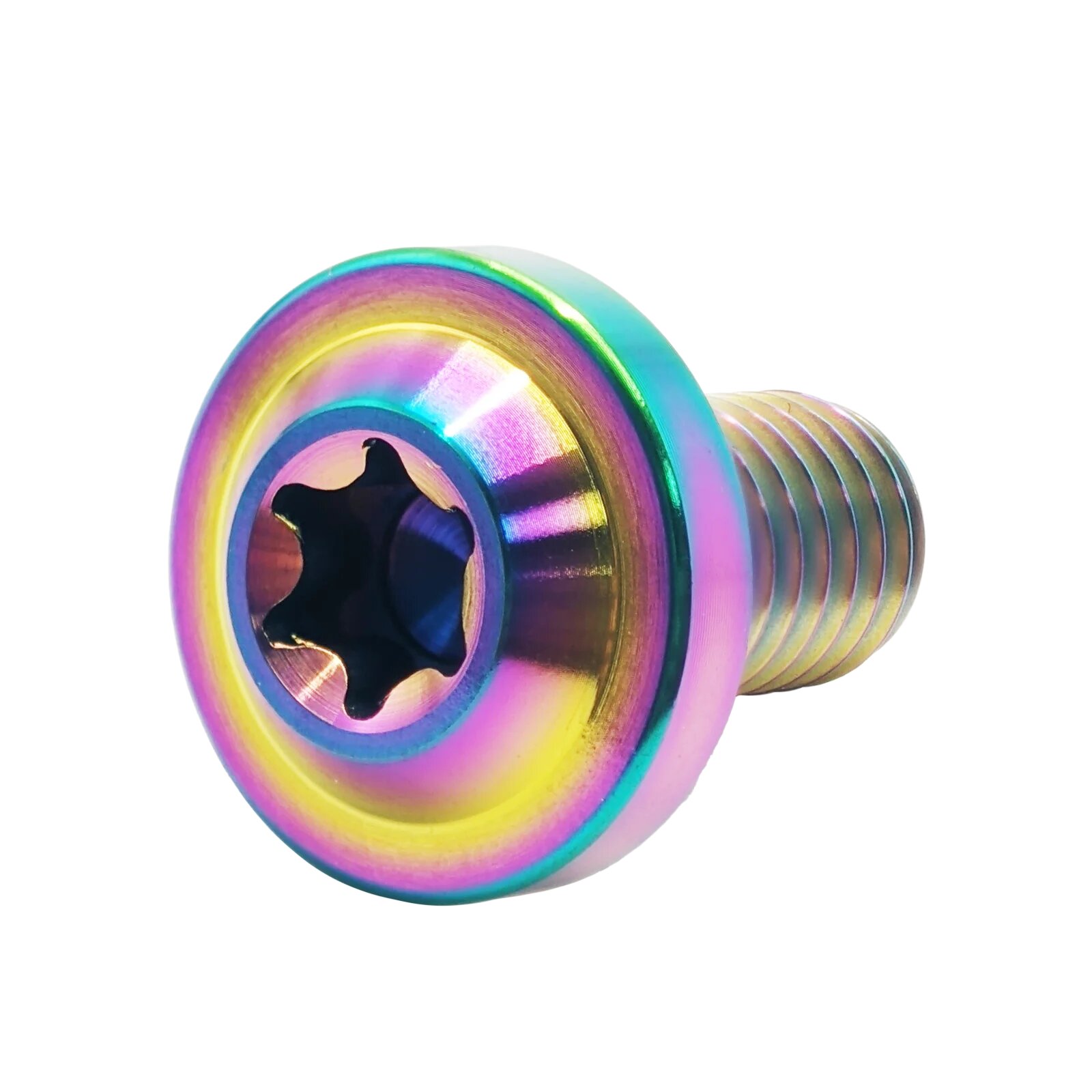 Титановые болты M8x15 мм Torx, Colorful, Мульти