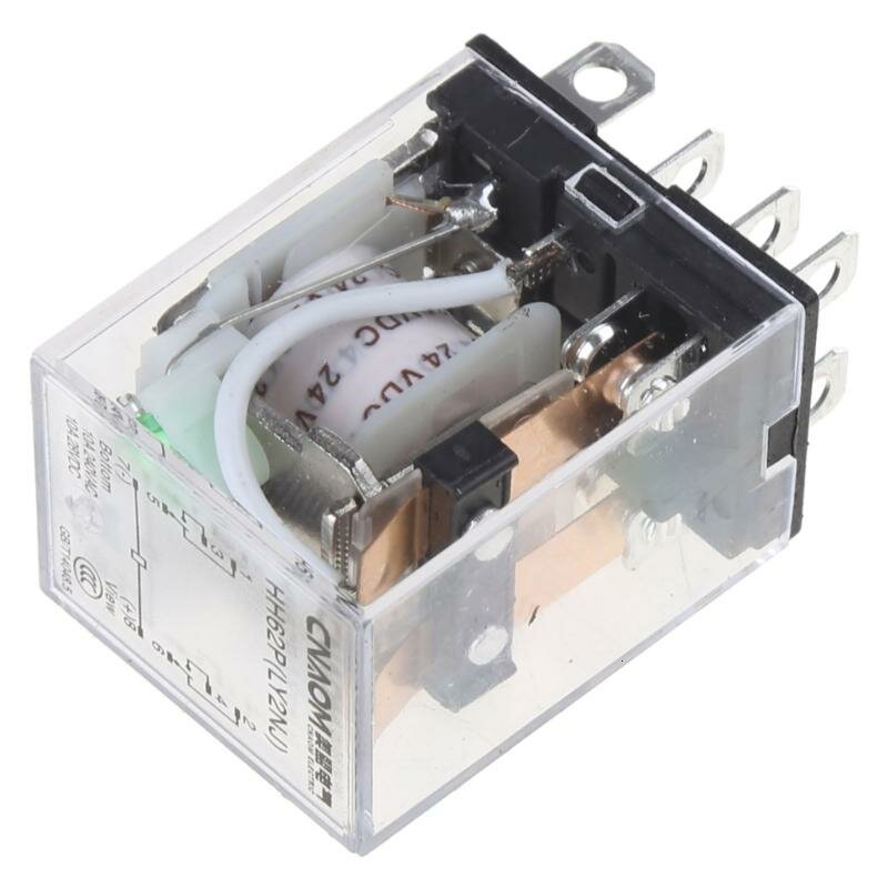 Катушка DPDT 24V LY2NJ HH62P электромагнитное реле 10A 8 контактов