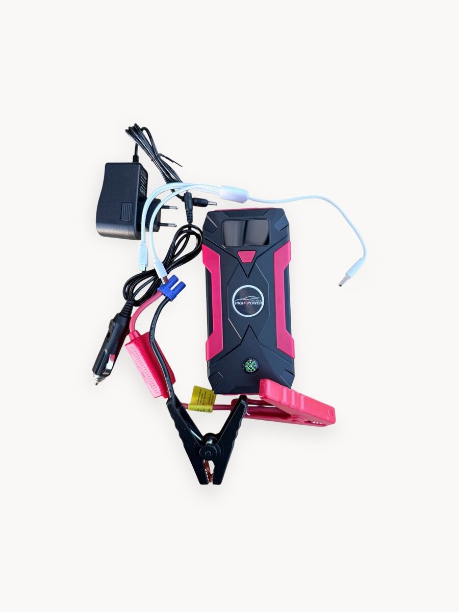 Мощный бустер для запуска двигателя Jump Starter