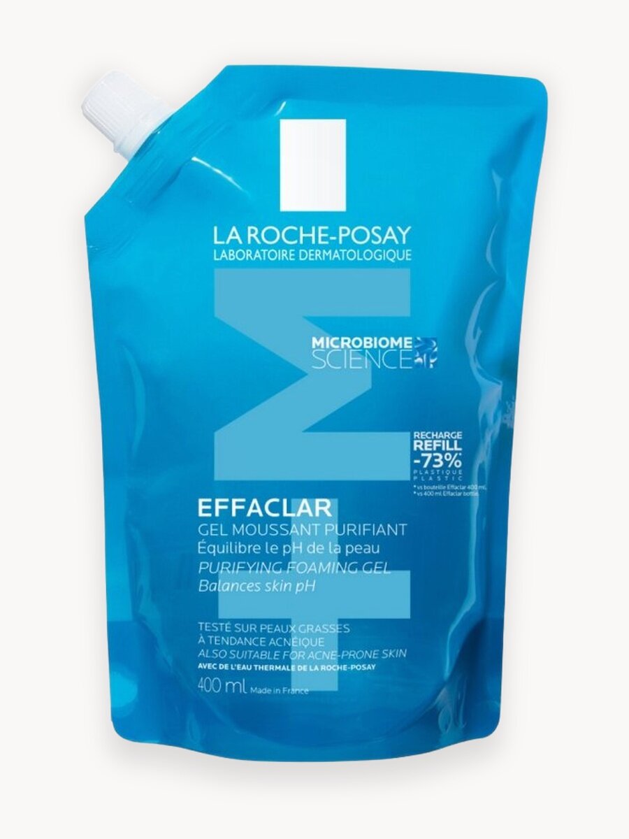 Гель для умывания LA ROCHE-POSAY Effaclar Gel Moussant Purifiant, 400мл