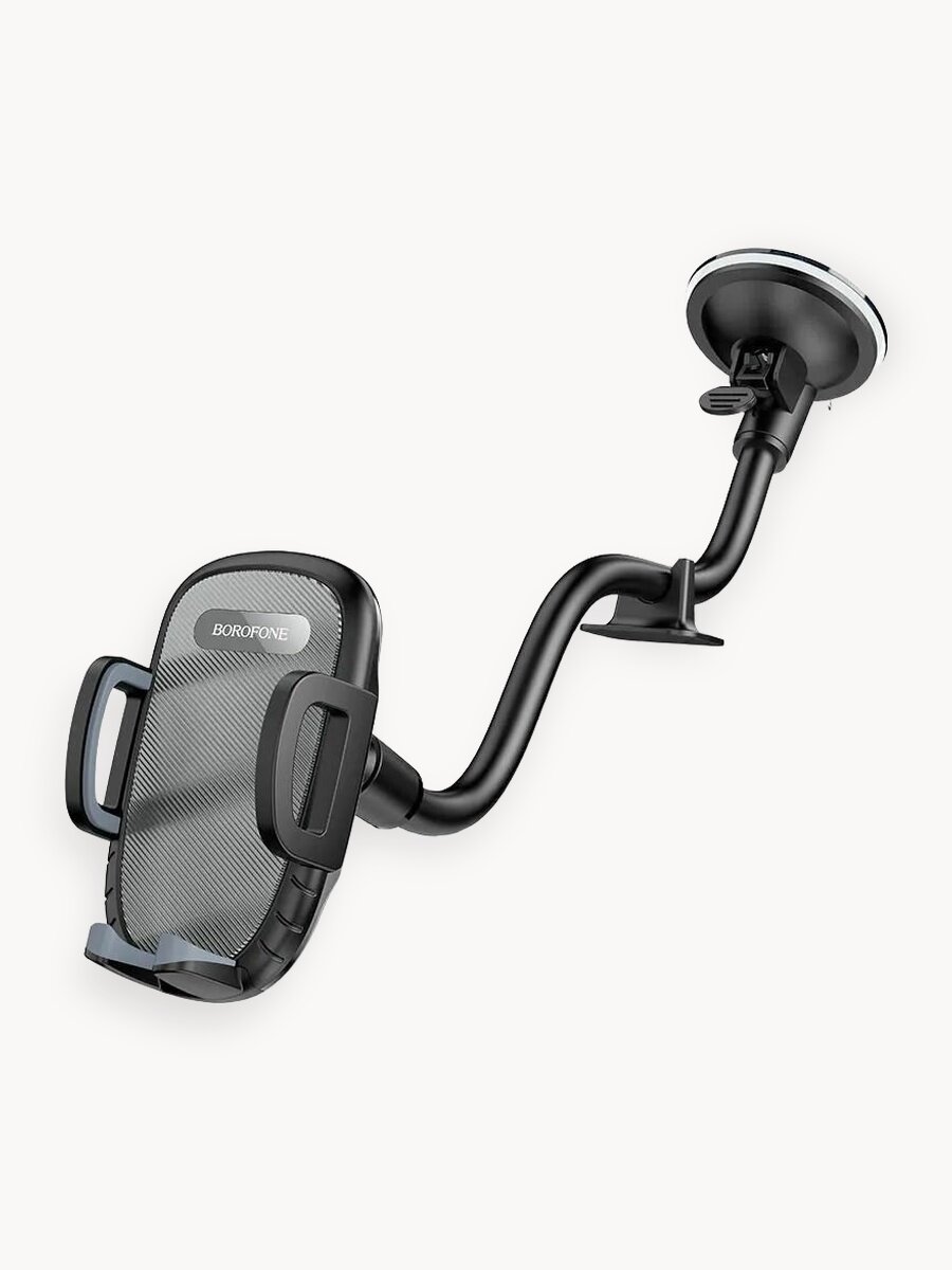 Автодержатель на лобовое стекло с гибкой штангой