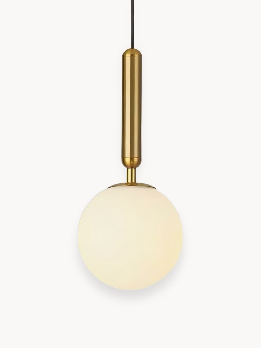 Светильник подвесной потолочный для спальни и на кухню, золотистый, цоколь Е27