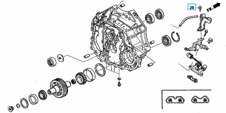 Болт с фланцем 6х12; Артикул Honda/Acura: 957010601208 (Оригинал)